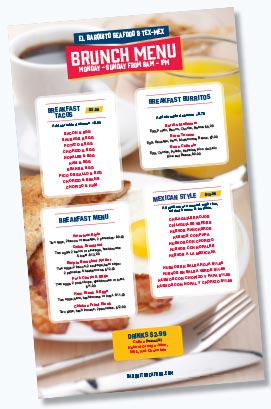 Menus - El Barquito Seafood & Tex-mex